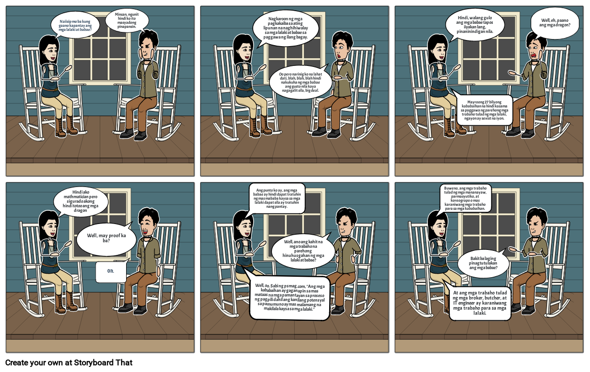 Gender Equality Storyboard by fae20da2