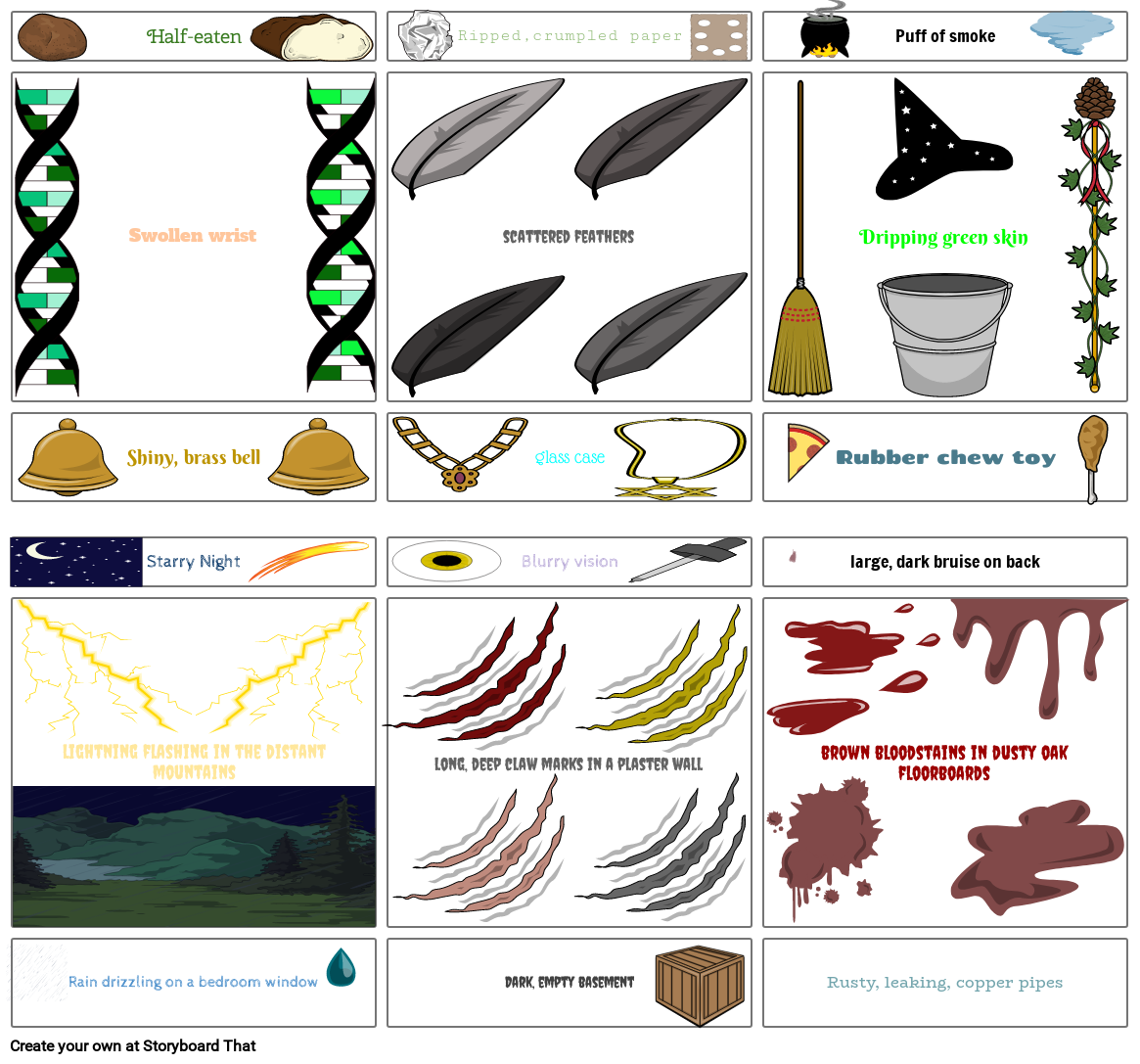 Sensory Details Sight Storyboard By Fanfiction Sensory Details Sight Storyboard By Fanfiction