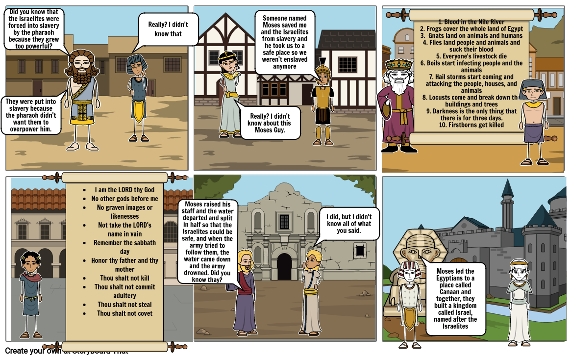 The Exodus storyboard Storyboard by fb815929