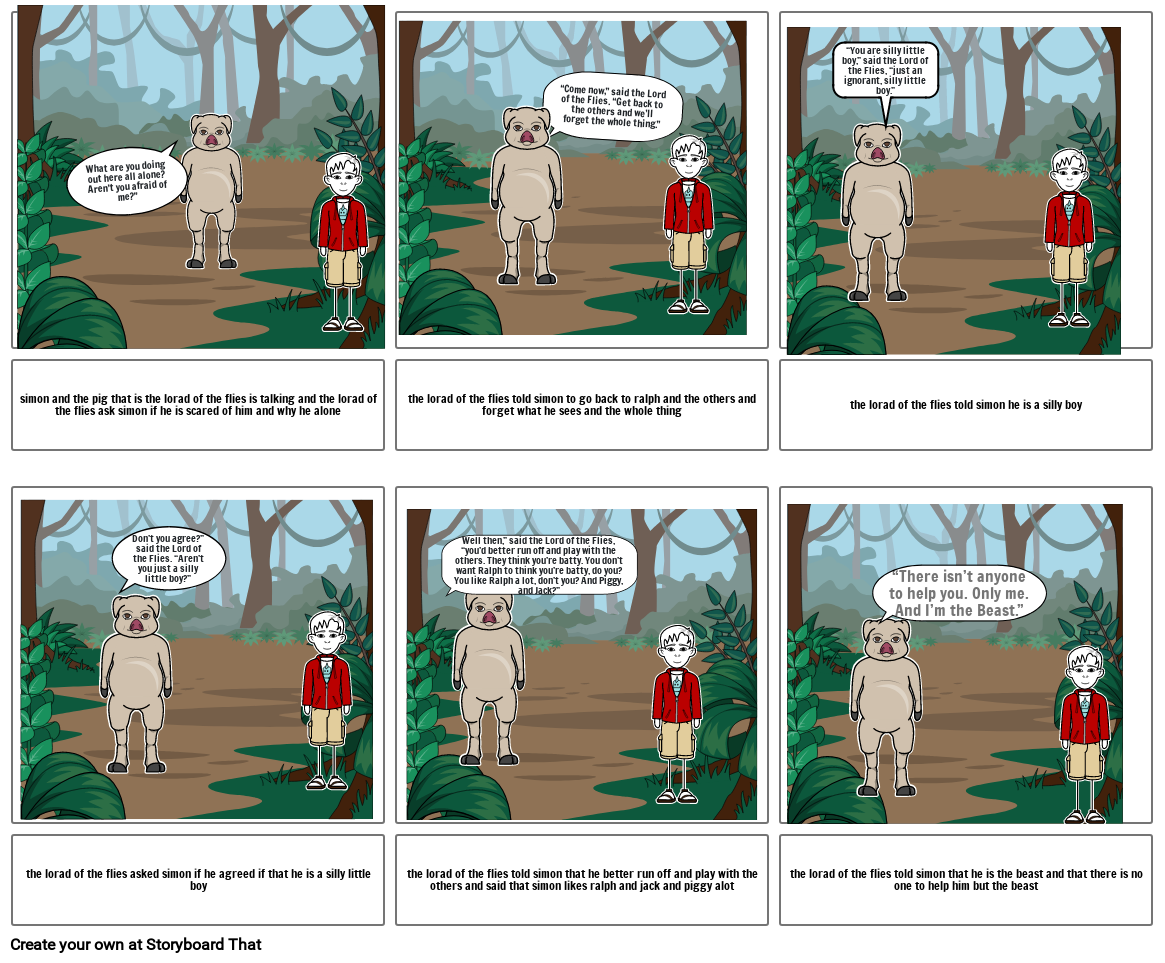 LOTF Storyboard par fbdc0b12