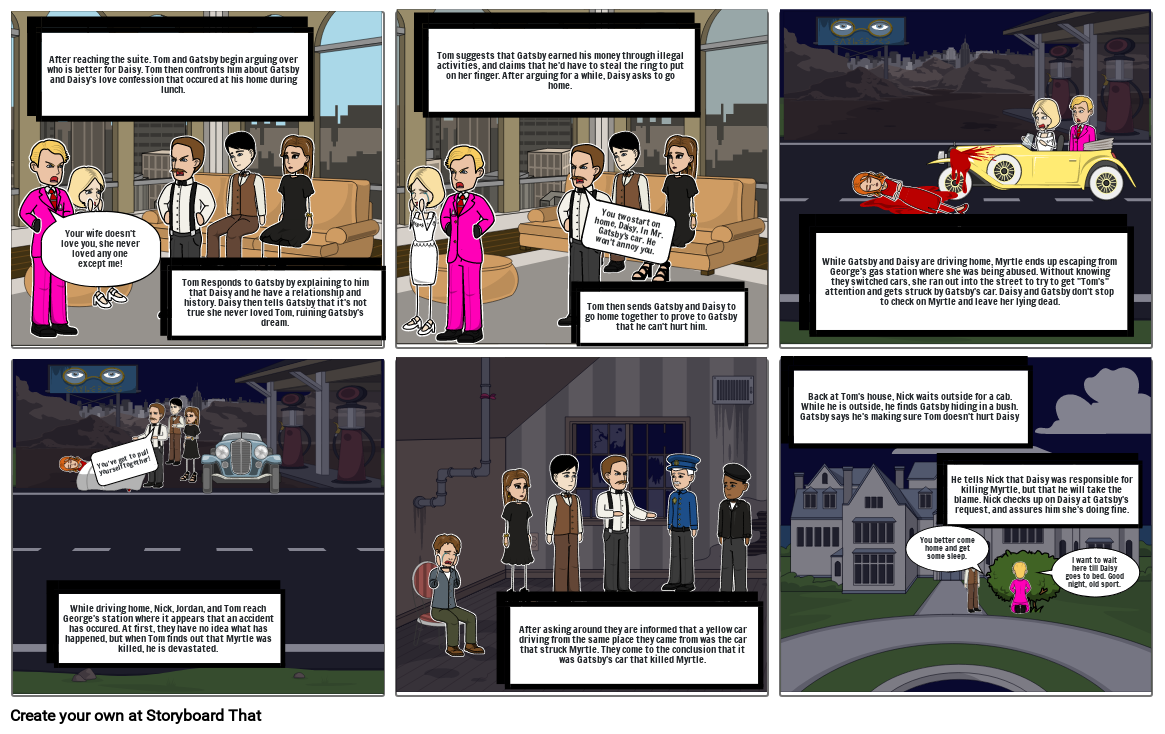 Chapter 7: Comic Strip Part 2 Storyboard por fbinsajid