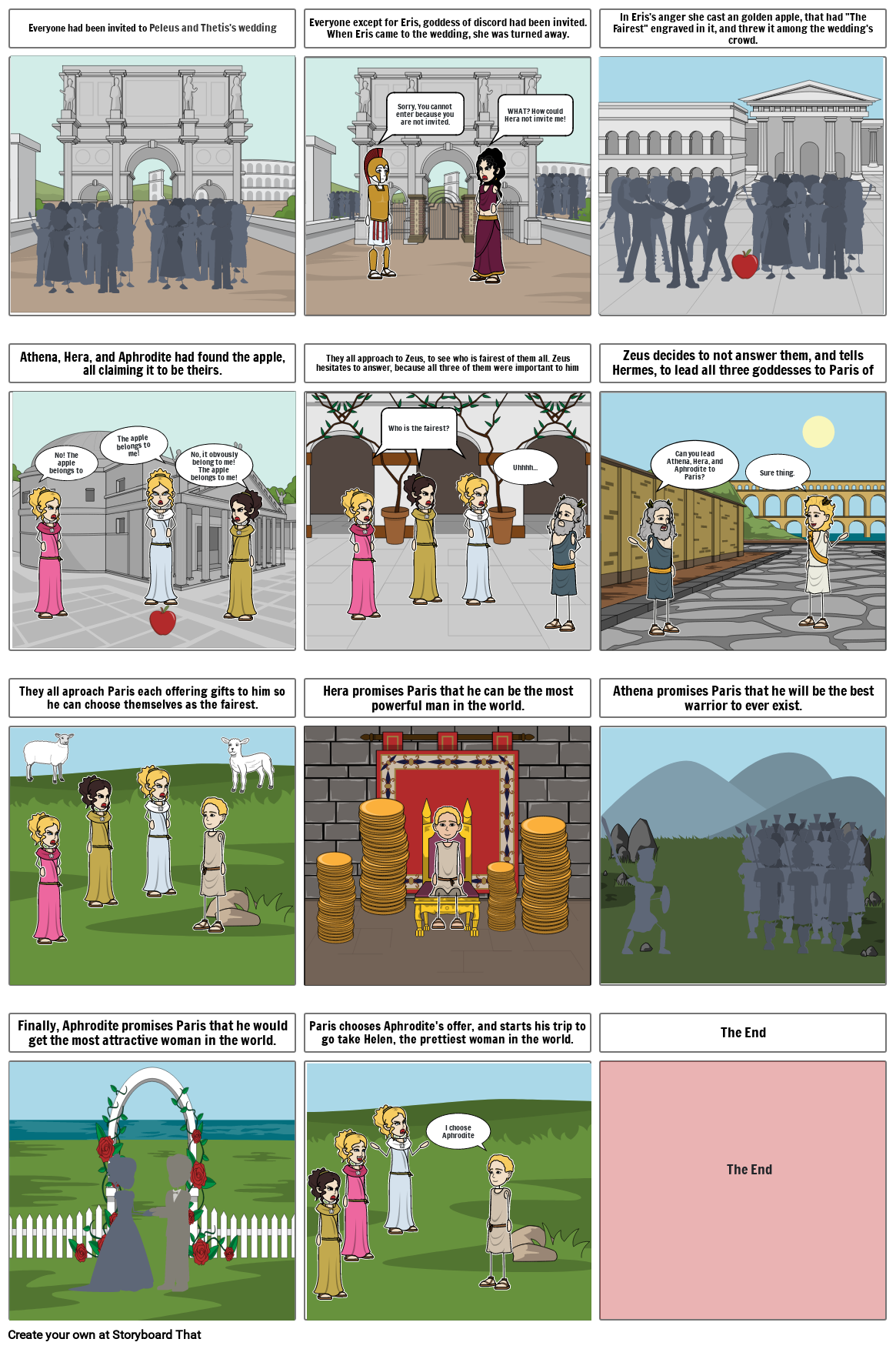 the judgement of paris Storyboard by fd4f2d4f
