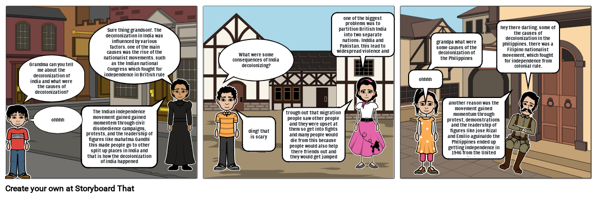 Decolonization Storyboard por fd78fbf2