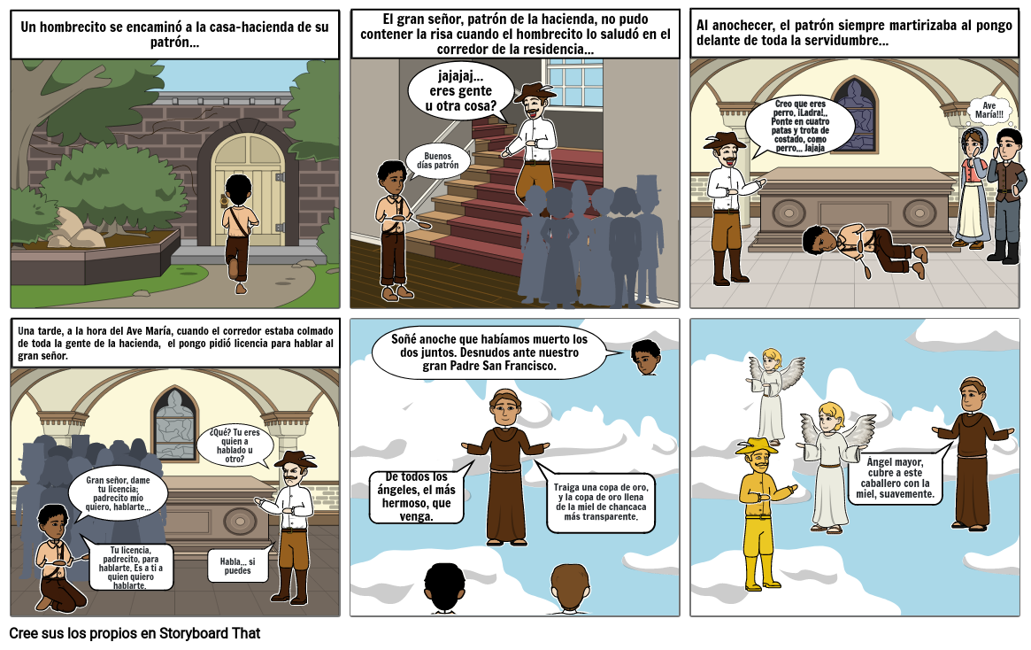 El sueño del pongo Storyboard by fe683e04