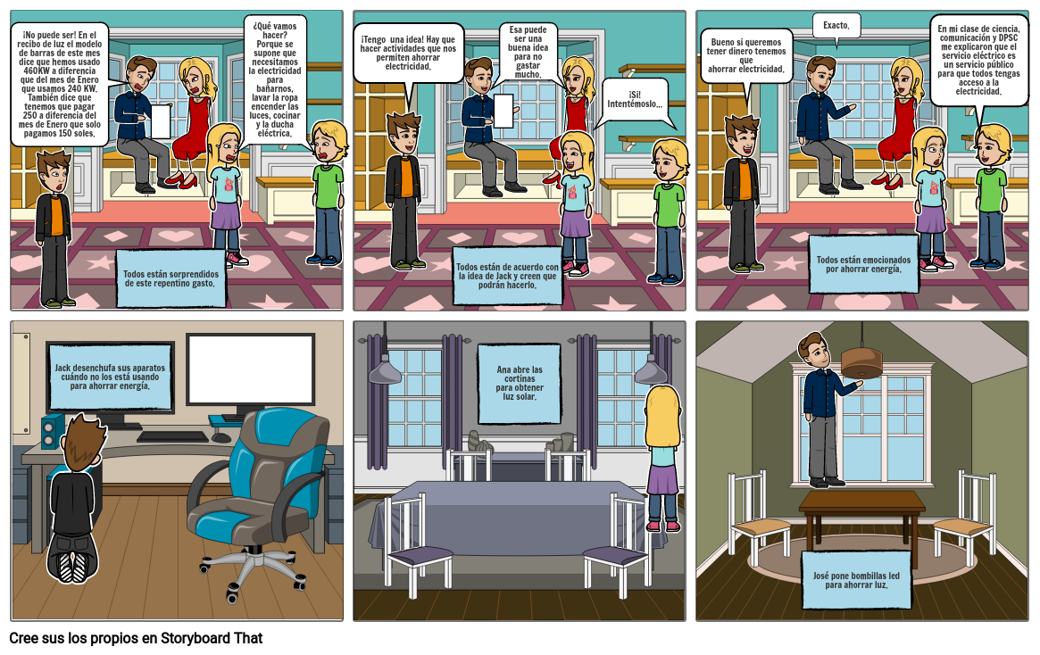 Mi comic 1 Storyboard par fe83634a