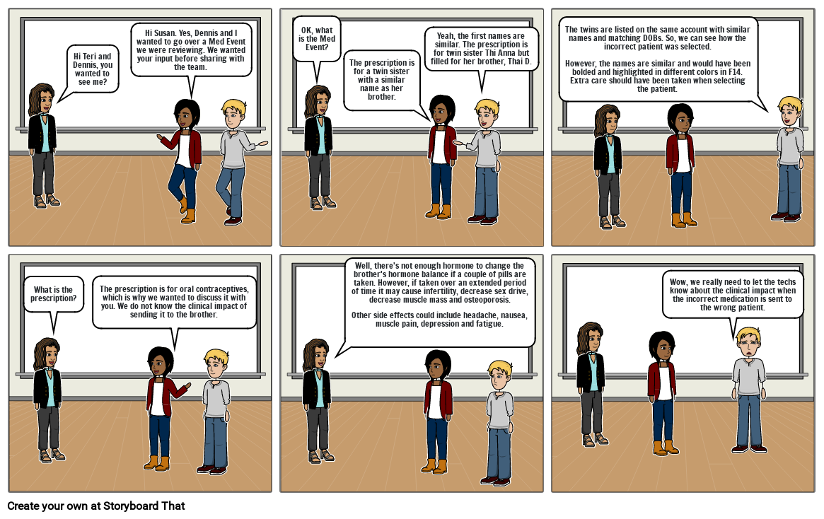 Patient Impact II Storyboard von felduncan
