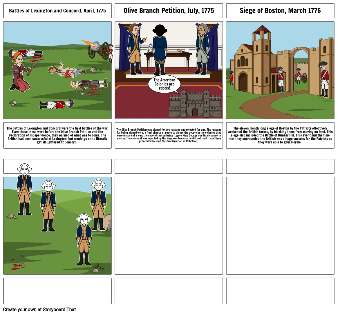 History Project 2 Storyboard por fencer06