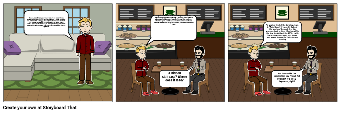 The Third Level Storyboard by ff22c608