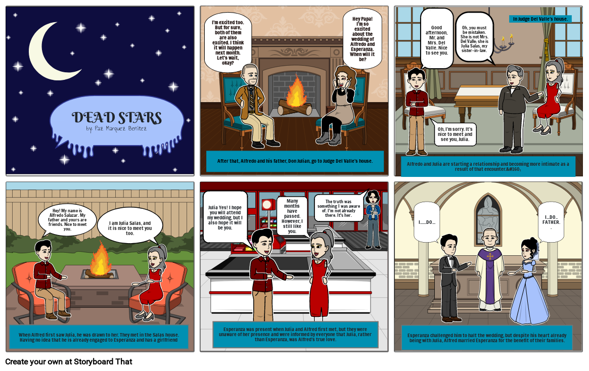 DEAD STARS Storyboard por ff38d4ac