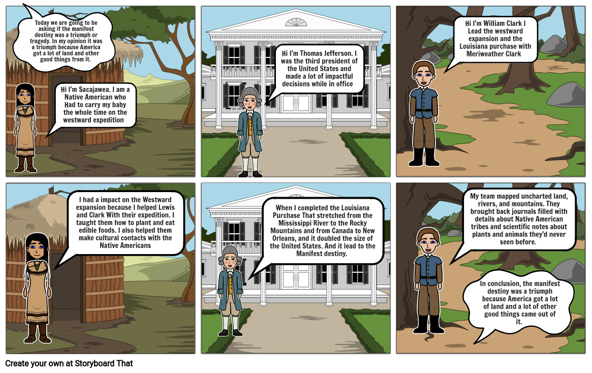 Westward Expansion Storyboard by ff63a941