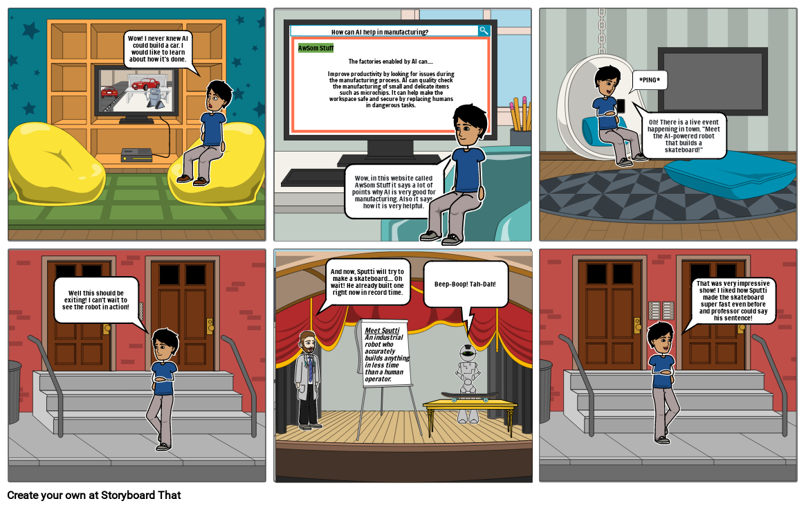 AI in manufacturing Storyboard by ff714f0c