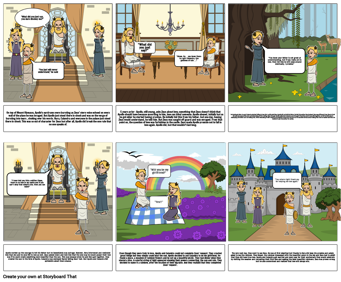 The Rainbow of Love Storyboard por fffca135
