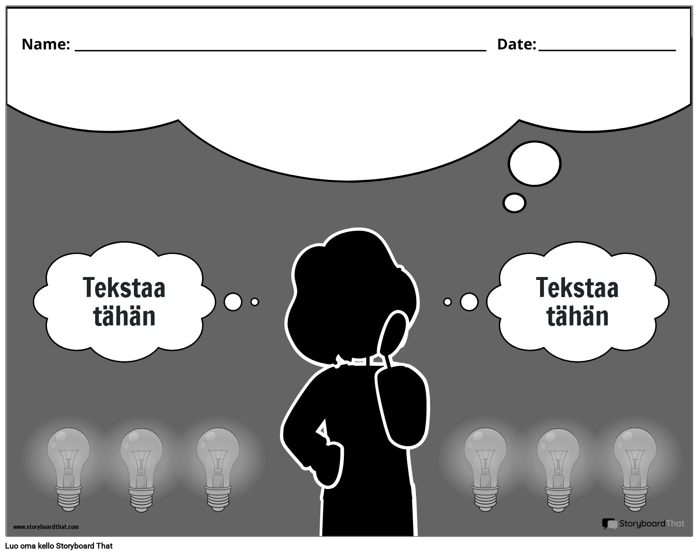 Aivoriihi Maisema BW 2 Storyboard par fi-examples Aivoriihi Maisema BW 2 Storyboard par fi-examples
