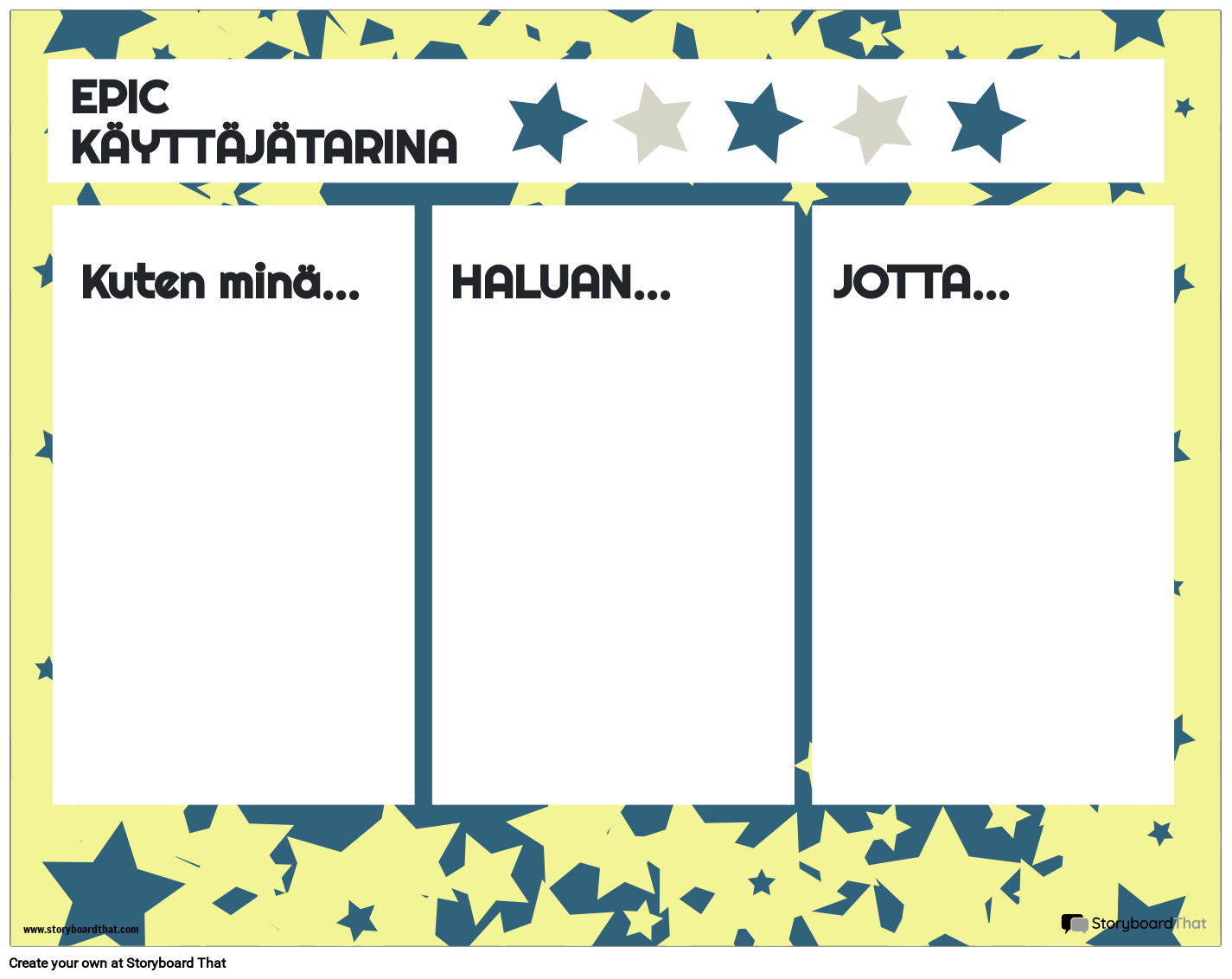 Epic User 2 Storyboard by fi-examples