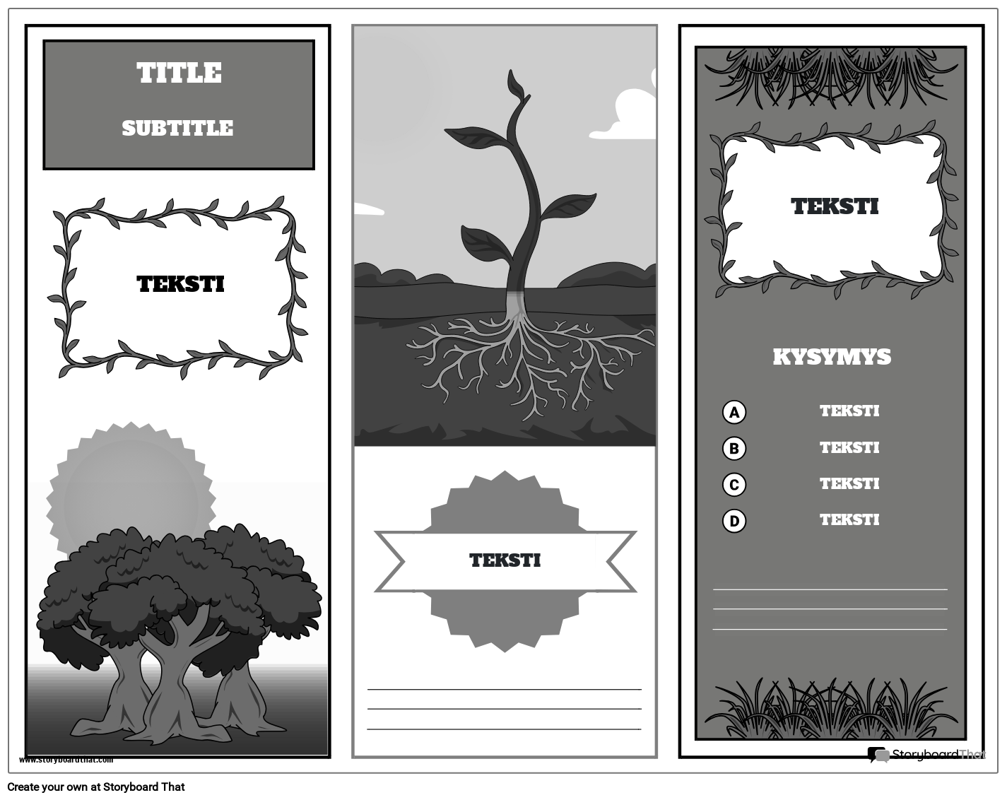 Esite 1BW Storyboard par fi-examples