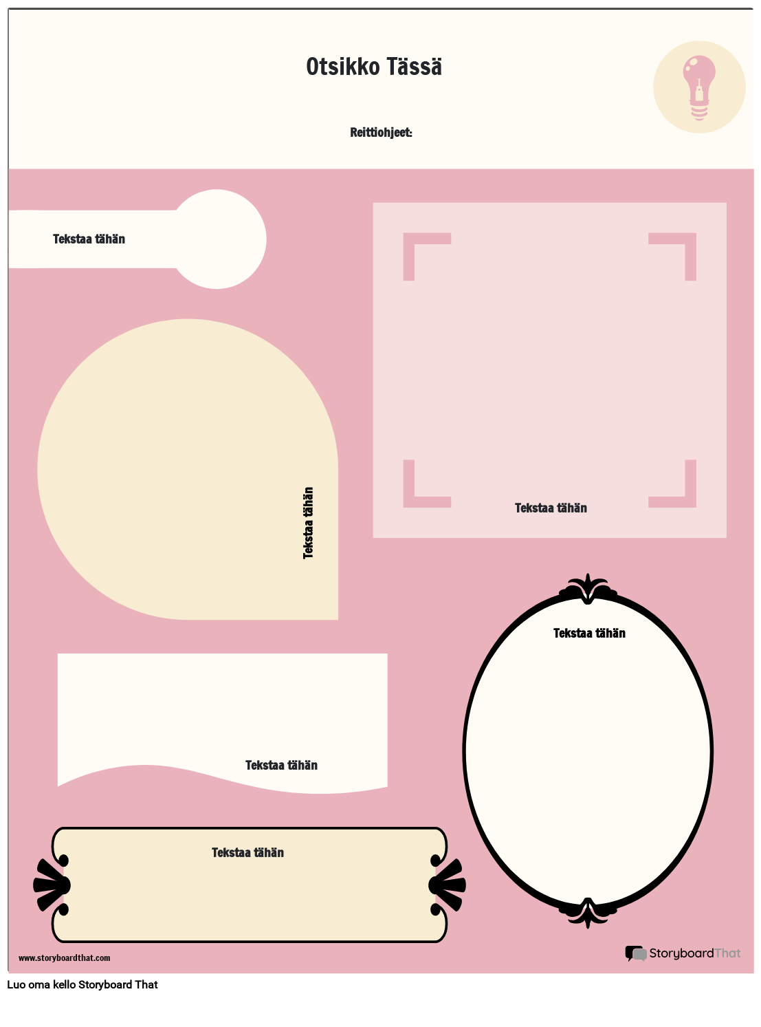 Hauska Hahmoleikekirja Storyboard por fi-examples