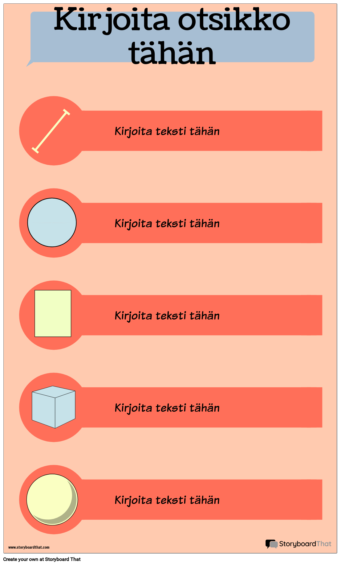 Muodot Infographic Storyboard by fi-examples