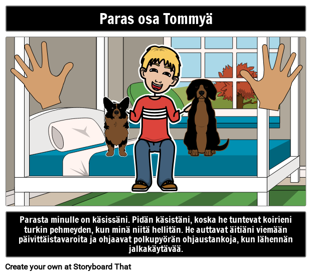 Paras osa Minua Storyboard por fi-examples