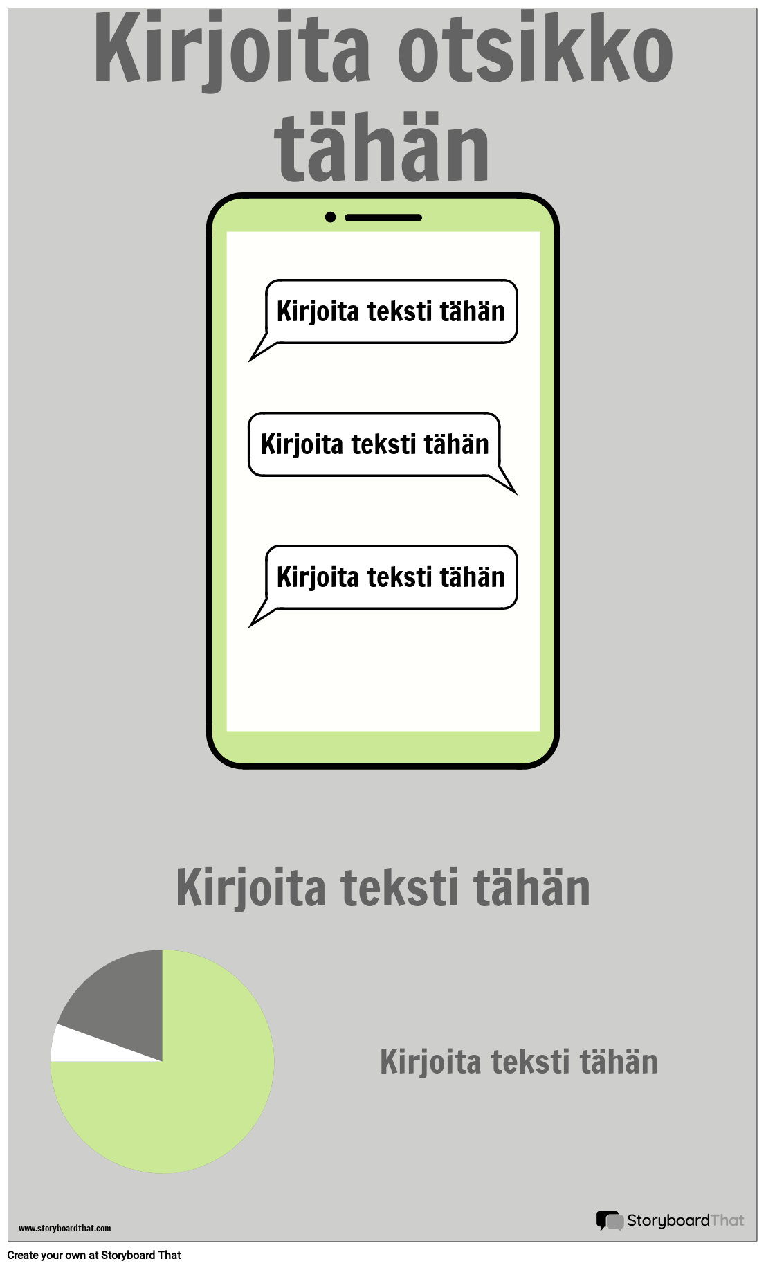 Puhelin PSA Infographic Storyboard by fi-examples