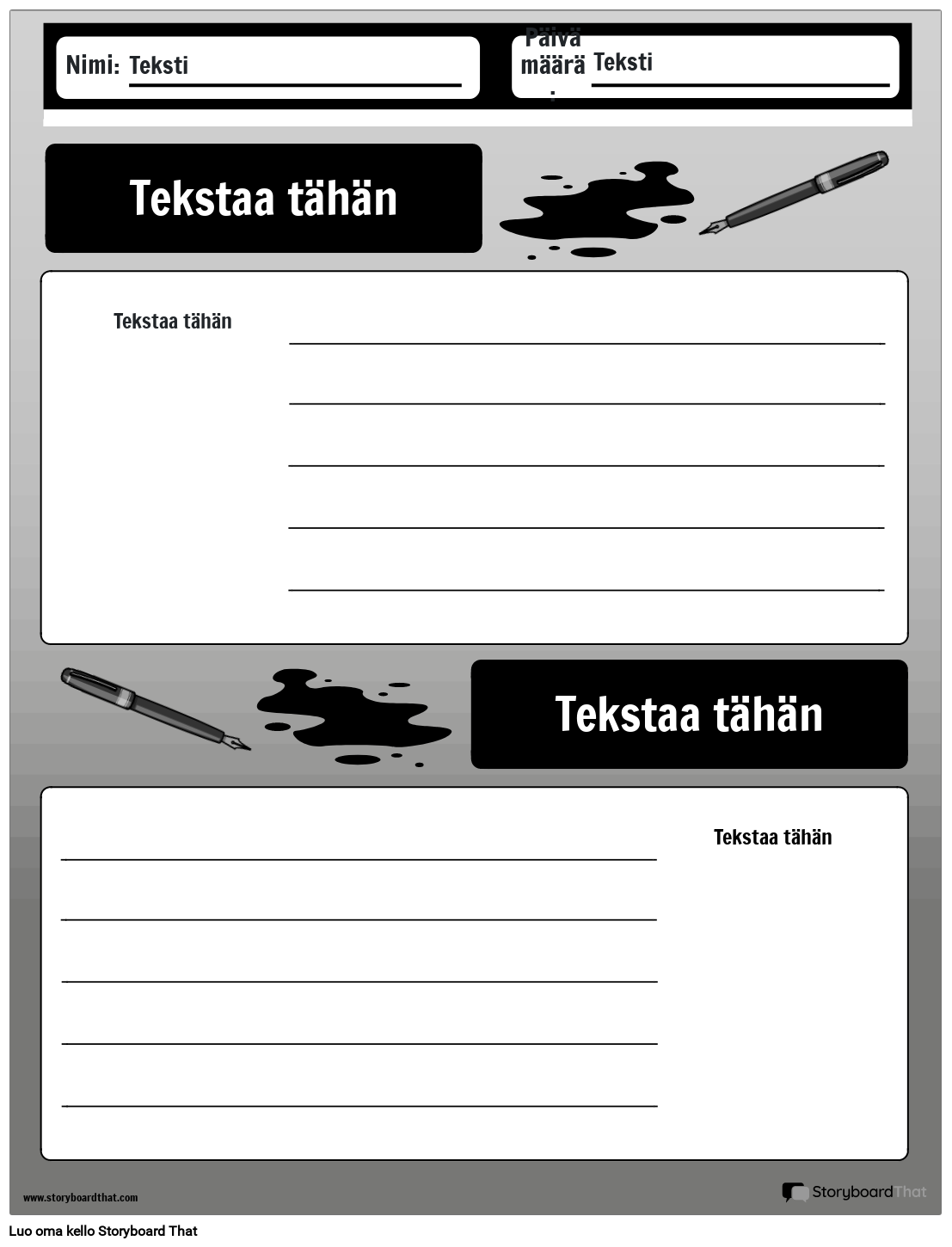 Pw Portrait Bw 2 Storyboard Par Fi Examples 6869