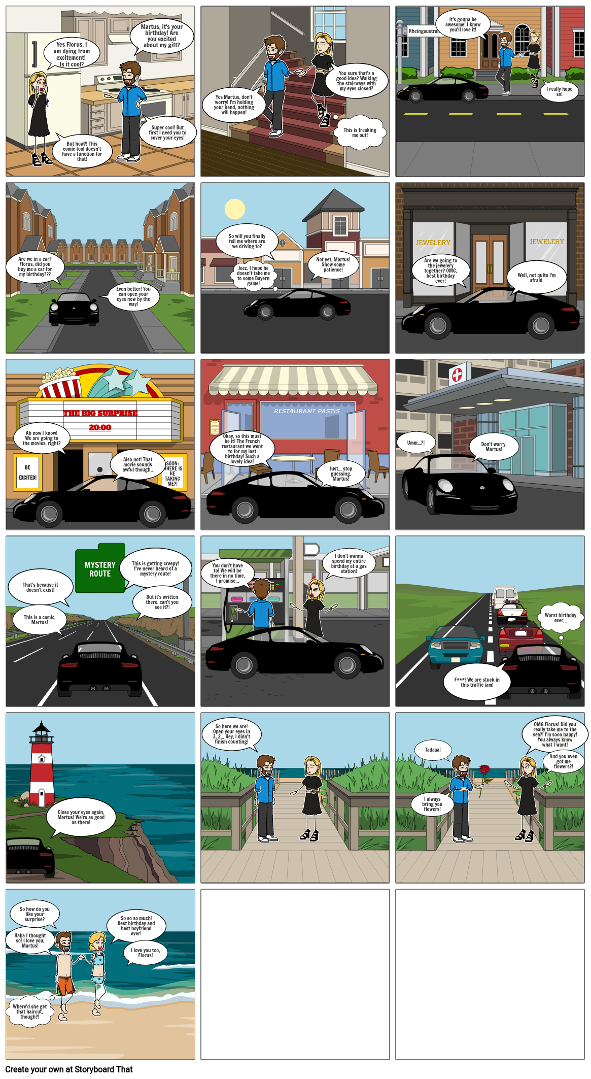 Martus Birthday Storyboard by florian14861