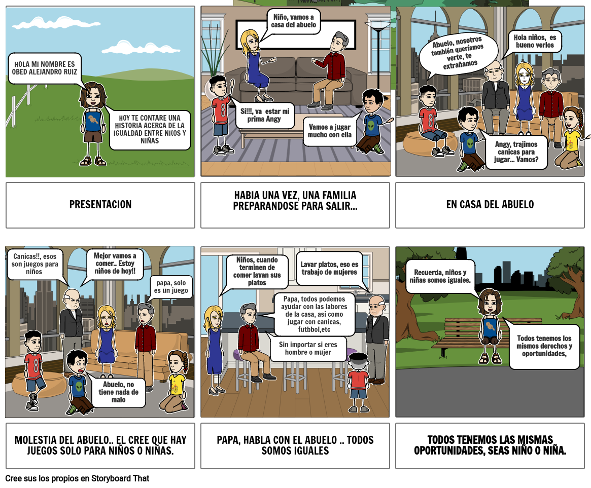 PRESENTACION OBED Storyboard par fmlruizsoto