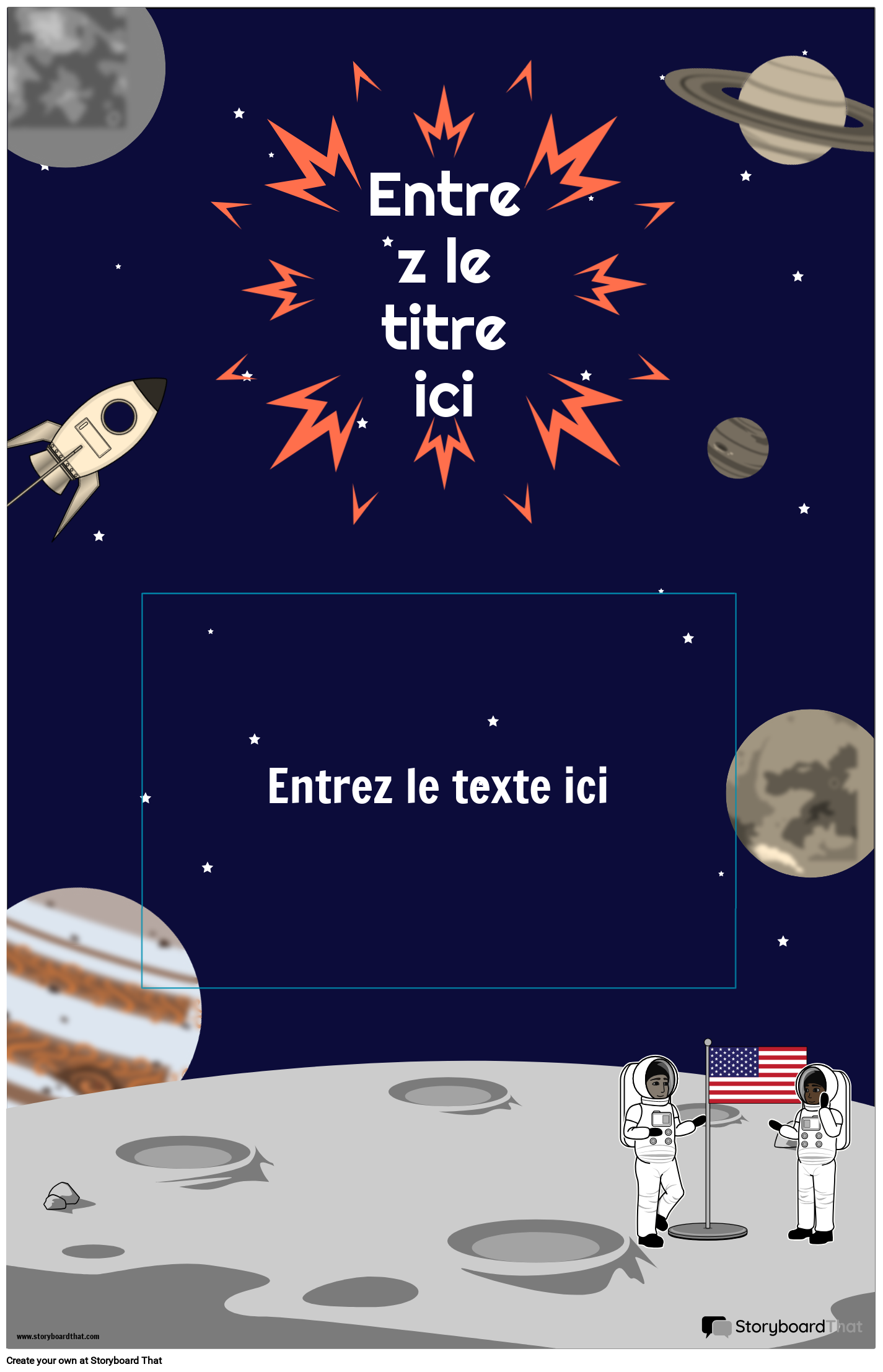 Faire des Affiches de Vocabulaire | Modèles D'affiches en Anglais