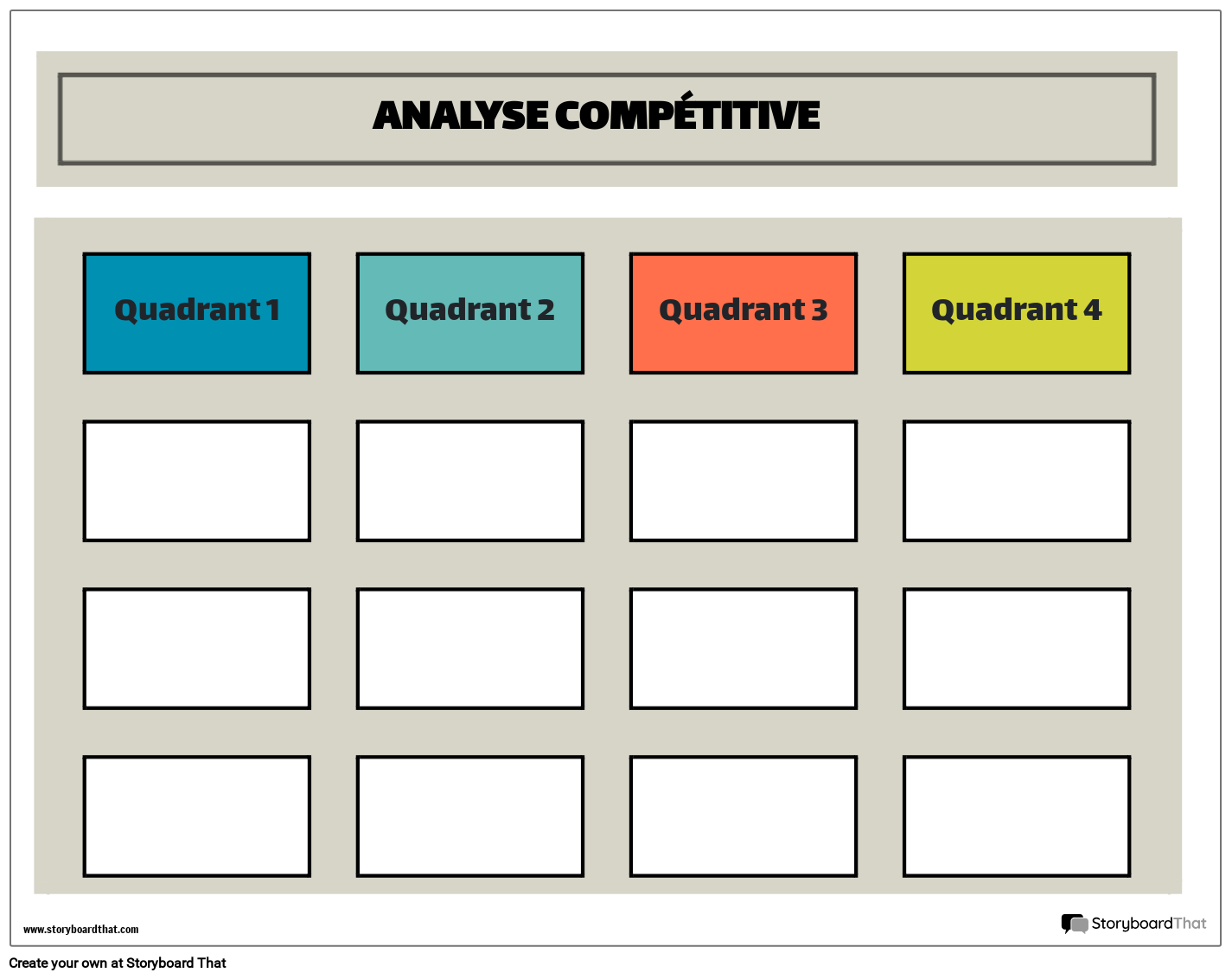 5 Étapes Pour Créer une Analyse Concurrentielle | Modèles Gratuits