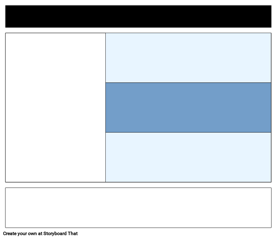 Caractère Spotlight 3 Fields Blank Storyboard par fr-examples
