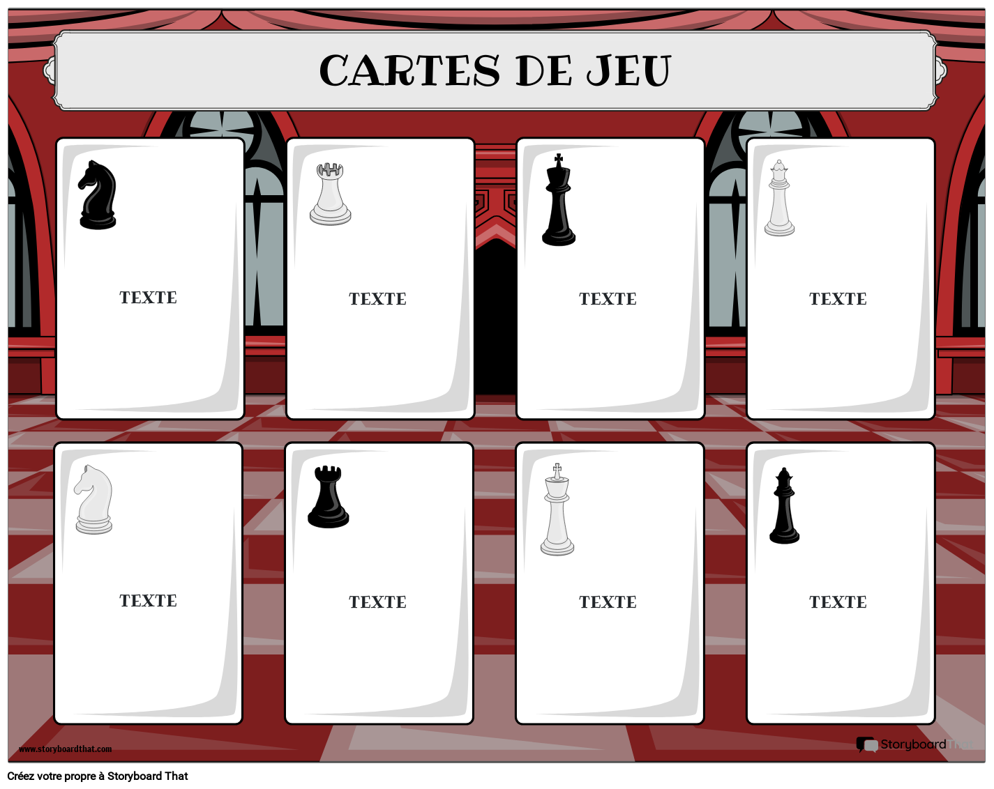 Carte de jeu 2 Storyboard par fr-examples Carte de jeu 2 Storyboard par fr-examples