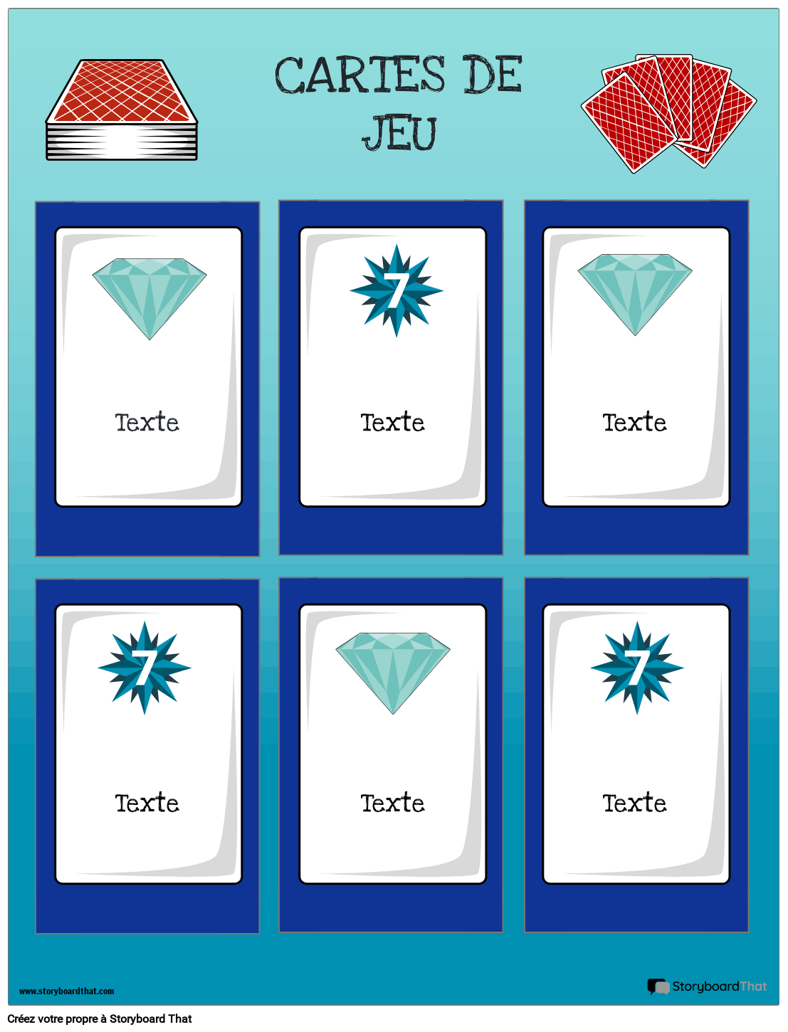 Carte de jeu 4 Storyboard par fr-examples Carte de jeu 4 Storyboard par fr-examples