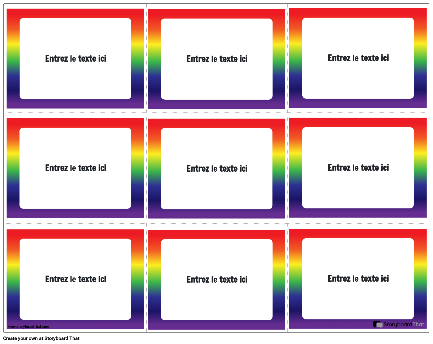 Cartes de Discussion 3 Storyboard par fr-examples