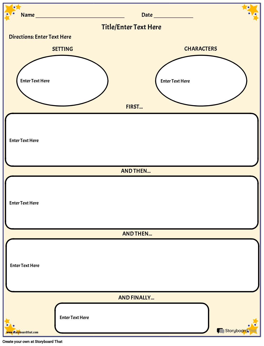 Écriture Créative Portrait Couleur 2 Storyboard