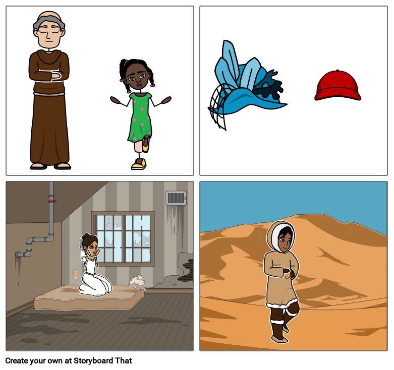 Exemples de Juxtaposition Storyboard por fr-examples