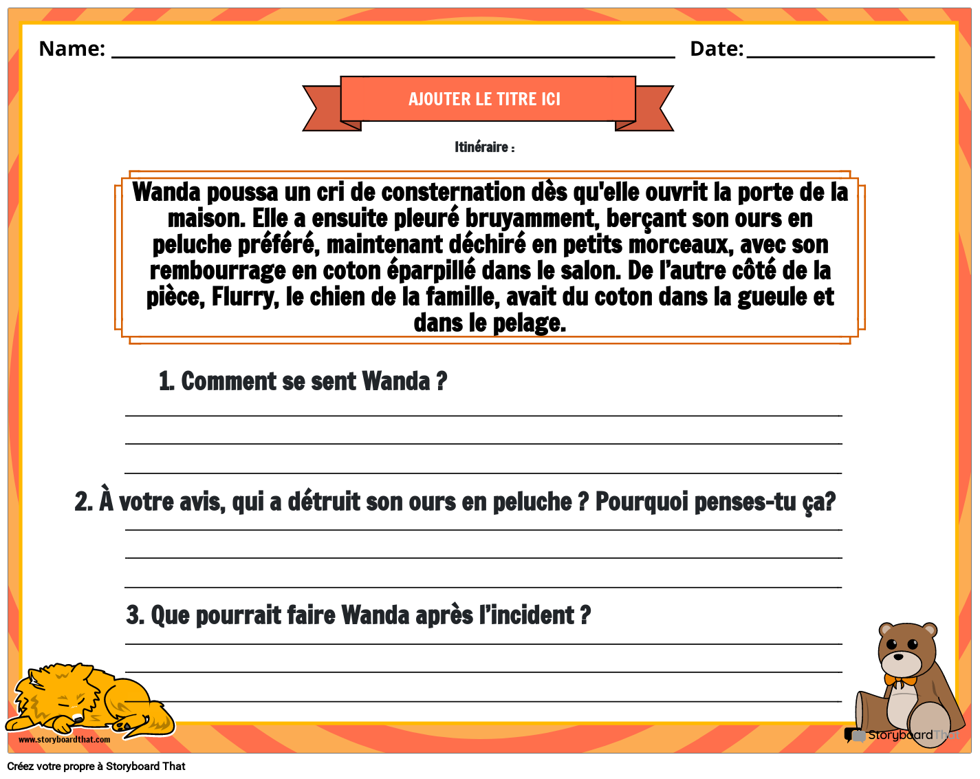 Faire des Inférences Basées sur une Feuille de Calcul de Texte