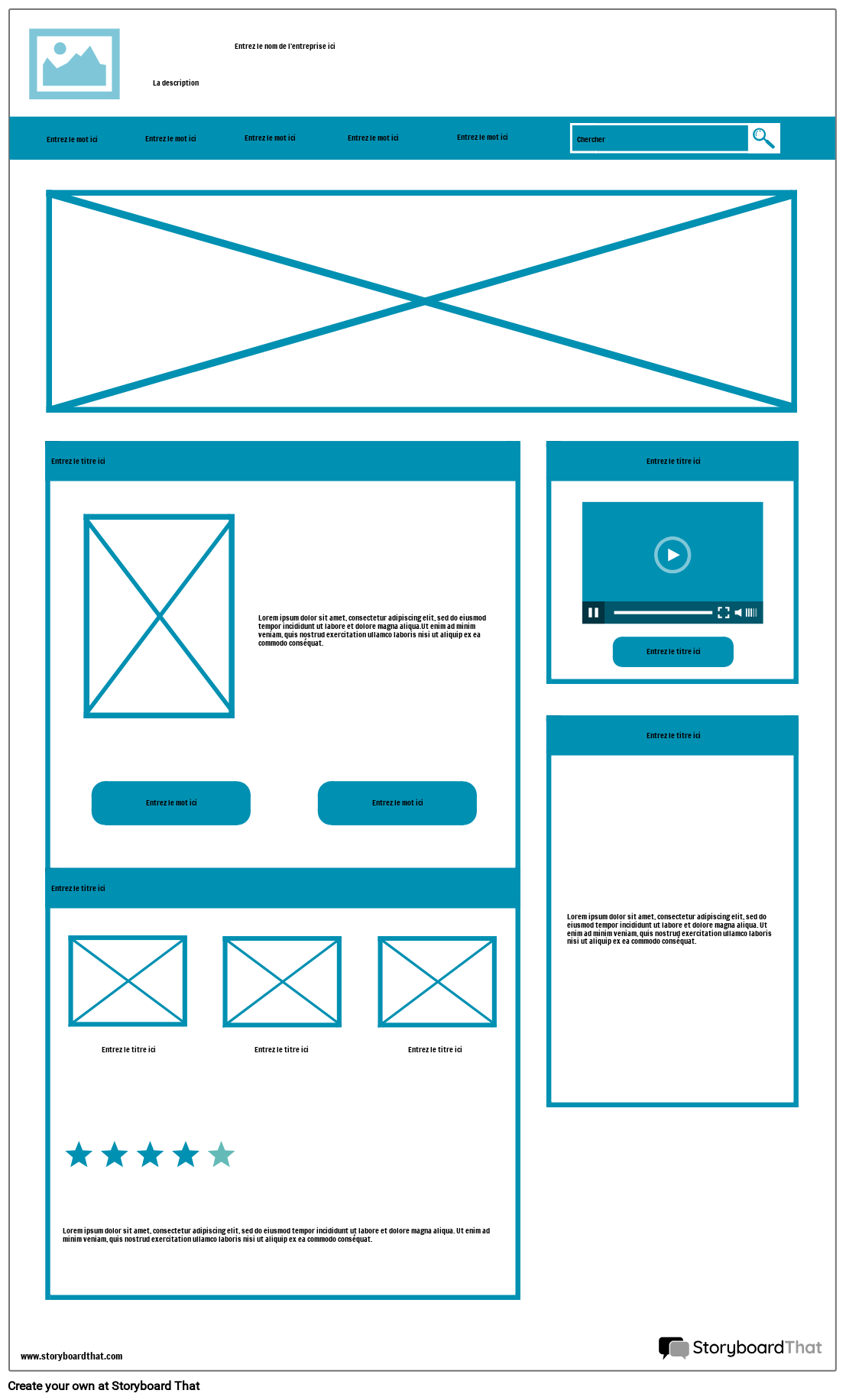 Fil de Fer-1 Storyboard par fr-examples