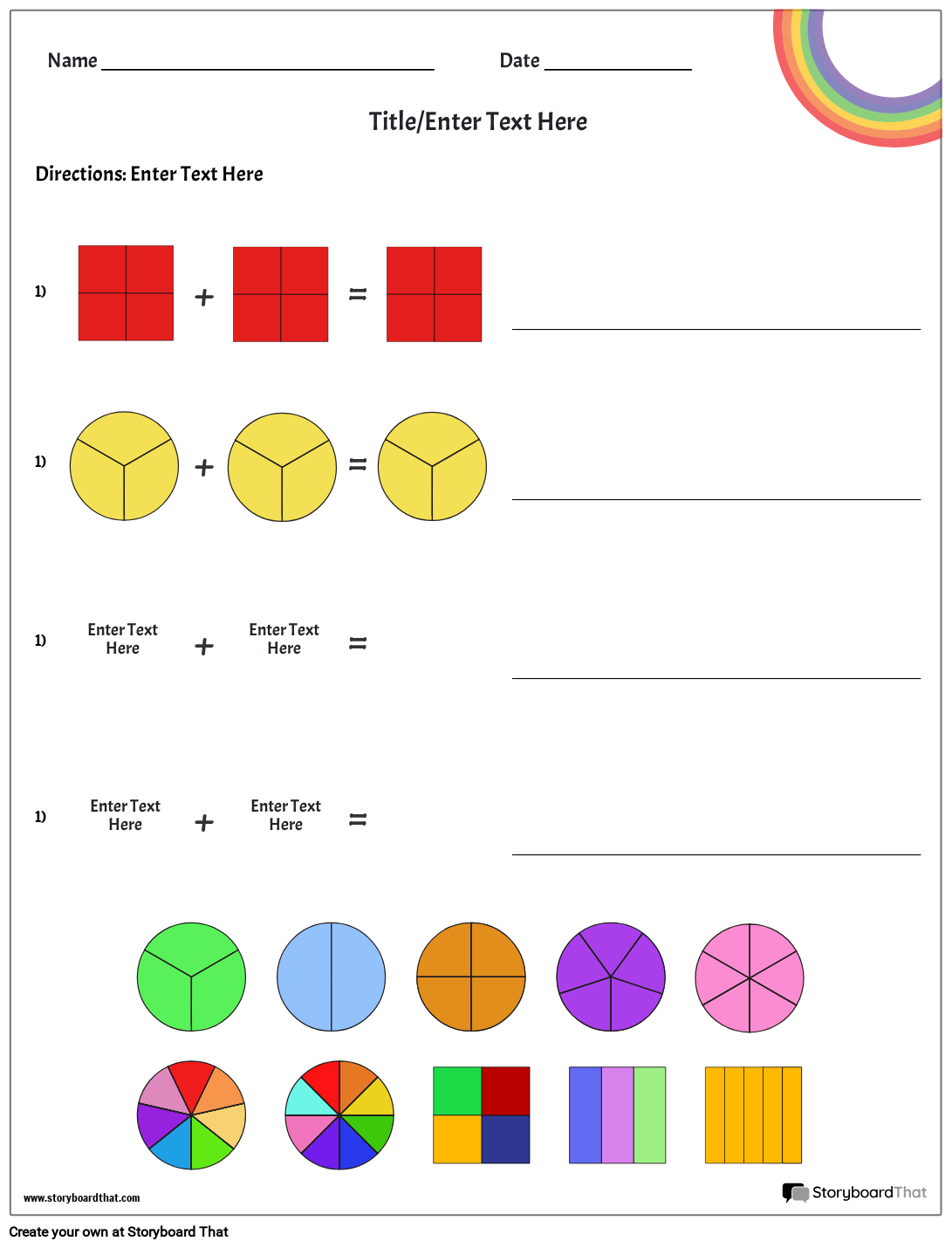 Fraction 3 Storyboard par fr-examples
