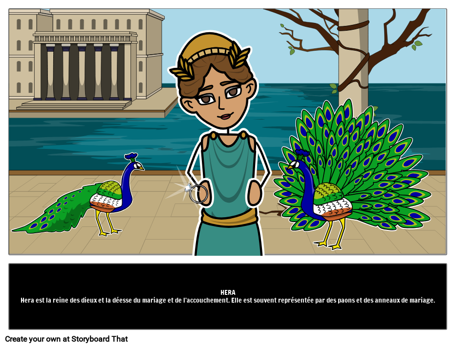 Hera Déesse Grecque de la Femme, Mariage et Accouchement | 12 Olympiens