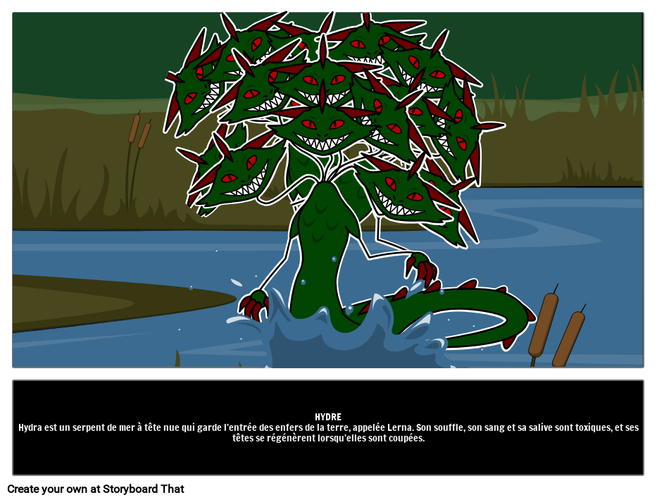 Hydra | Créatures Mythiques et Monstres | Mythologie Grecque