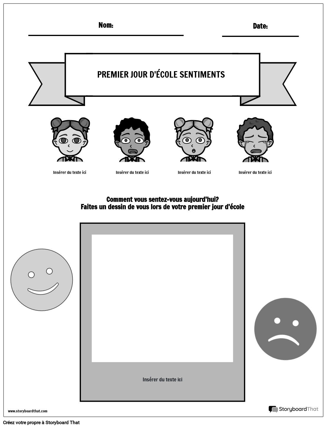 Ice Breaker Premier Jour D’activité en Classe