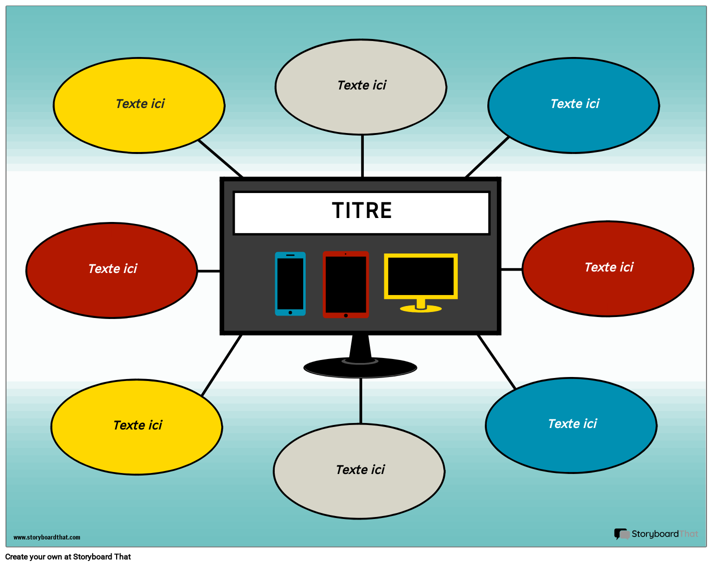 Infographie Technique Informatique Storyboard par fr-examples