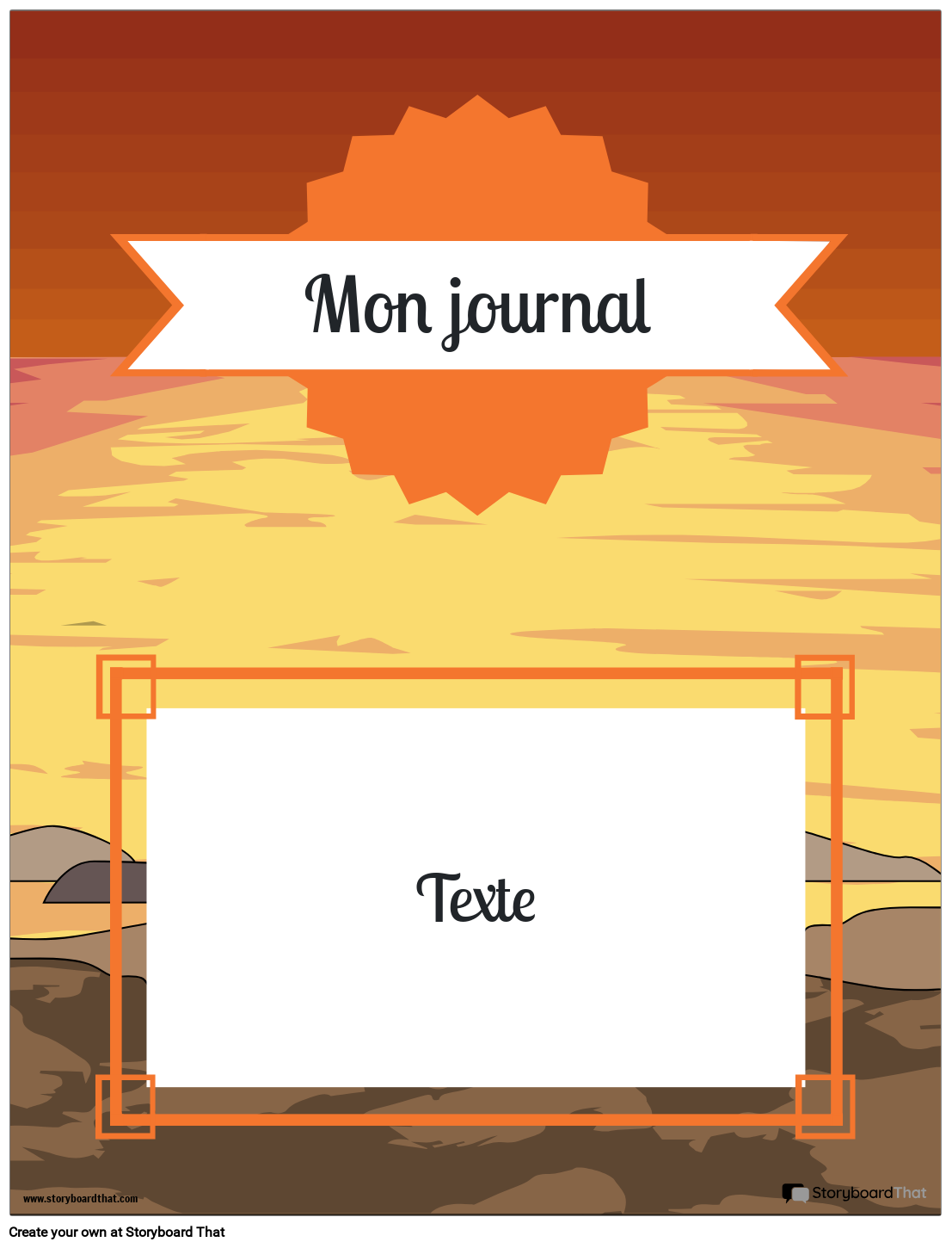 Journal 1 Storyboard par fr-examples