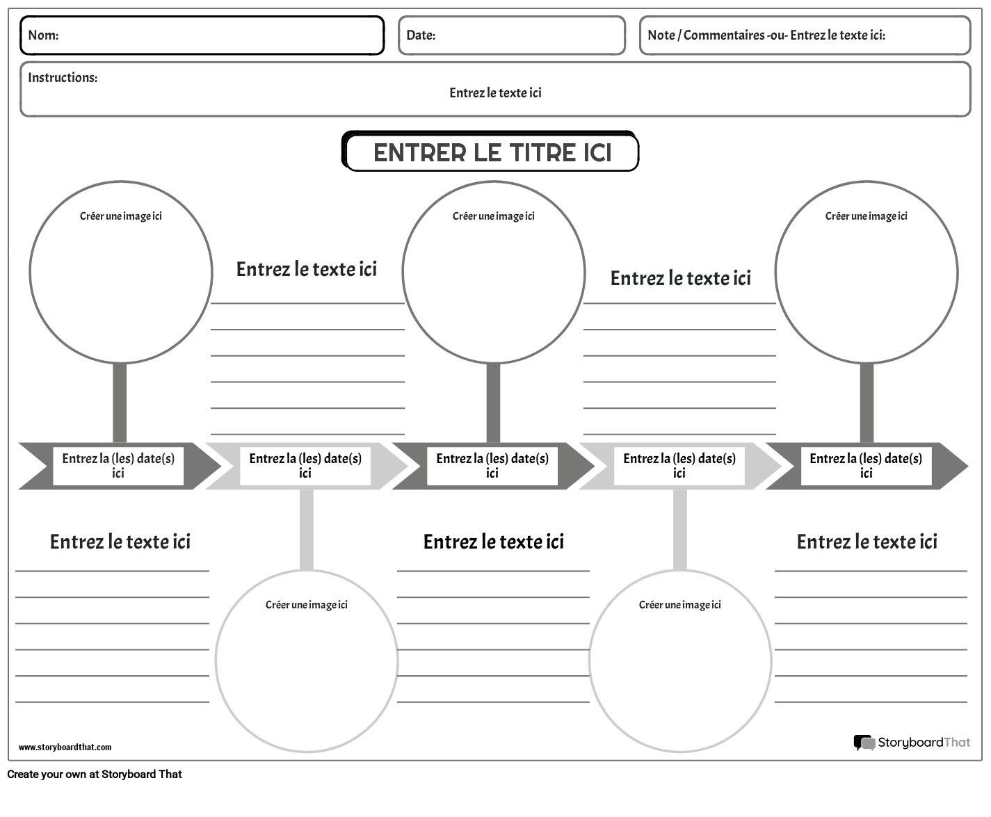 La Feuille de Travail de la Chronologie des Études Sociales Parle en Noir e La Feuille de Travail de la Chronologie des Études Sociales Parle en Noir e