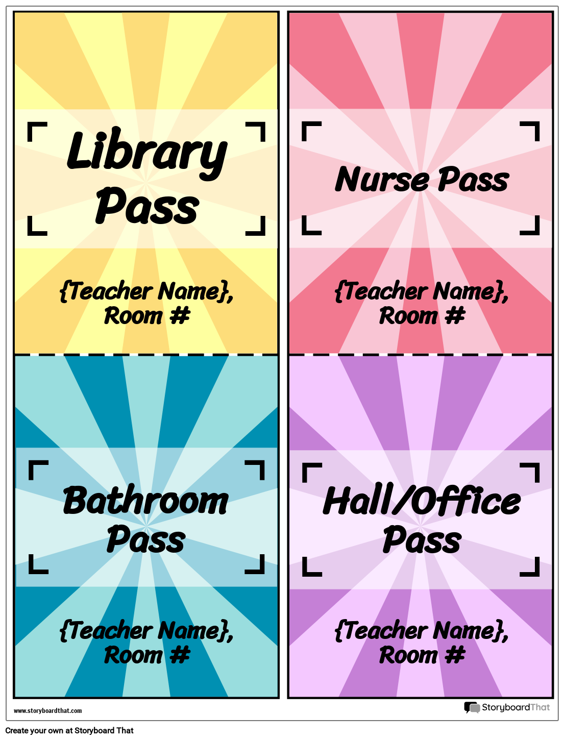 Laissez-passer Pour la Salle 5 Storyboard by fr-examples