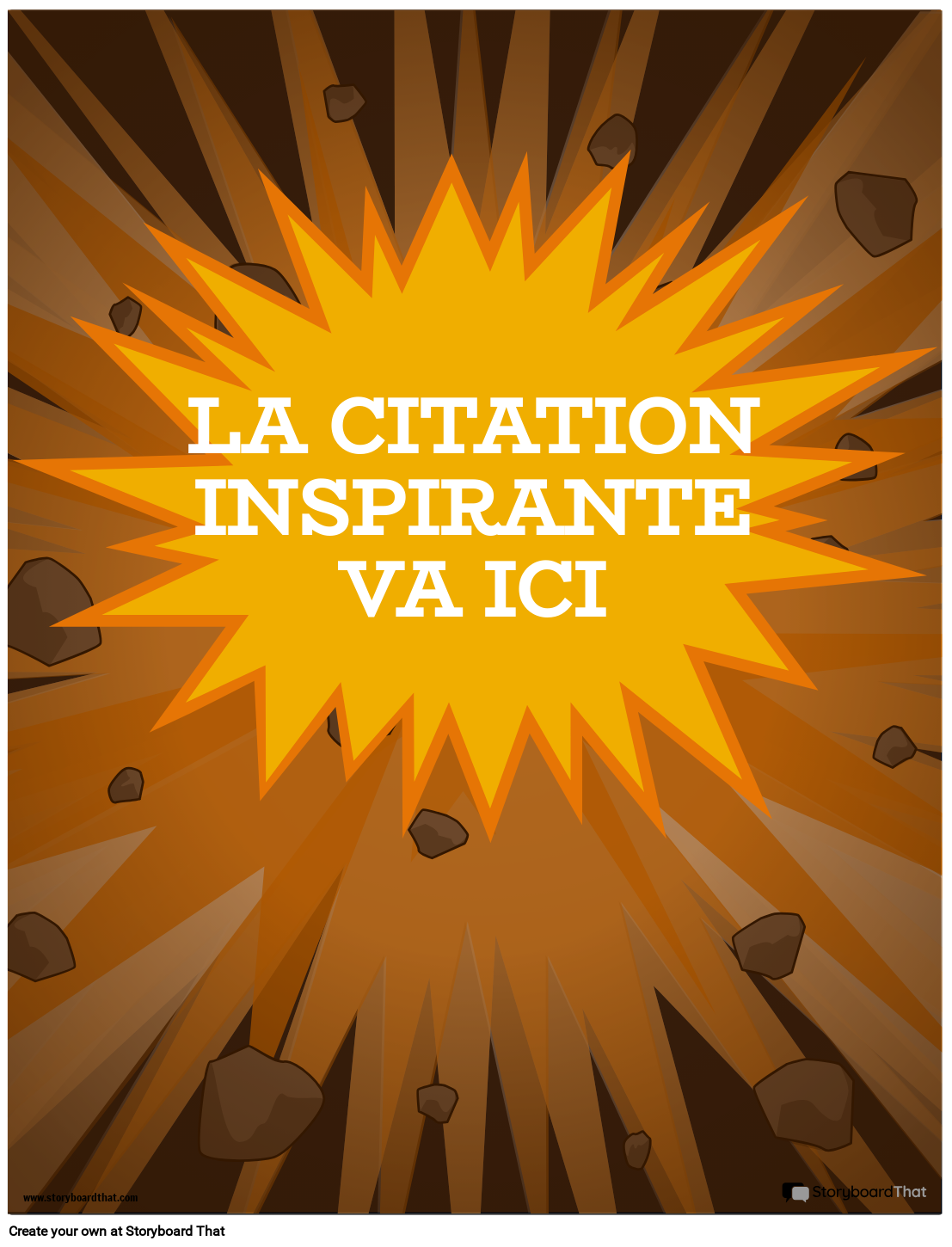 Modèle D'affiche de Bureau D'entreprise 3 Storyboard Modèle D'affiche de Bureau D'entreprise 3 Storyboard