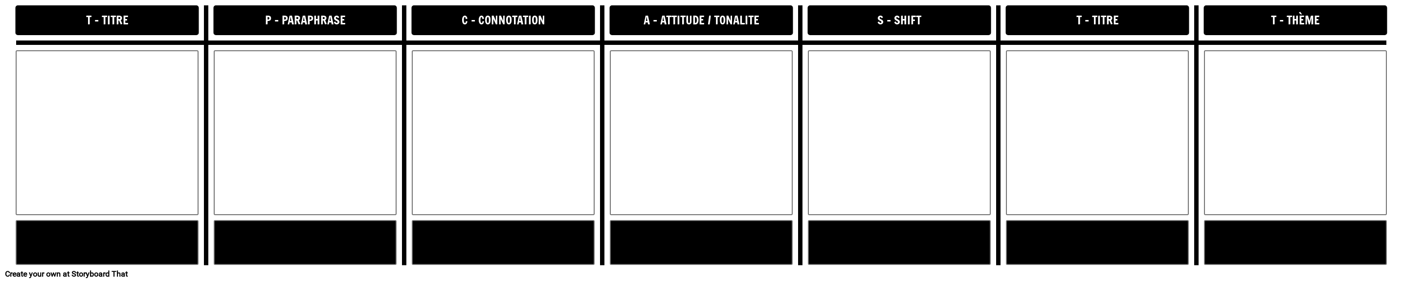 Modèle Tpcastt Storyboard By Fr Examples