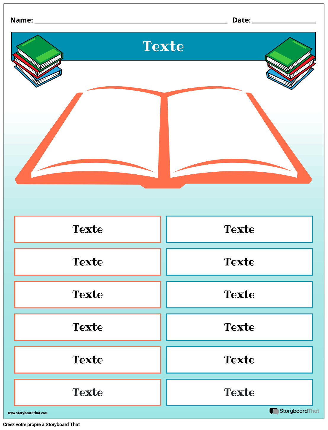 NF Portrait Couleur 2 Storyboard par fr-examples