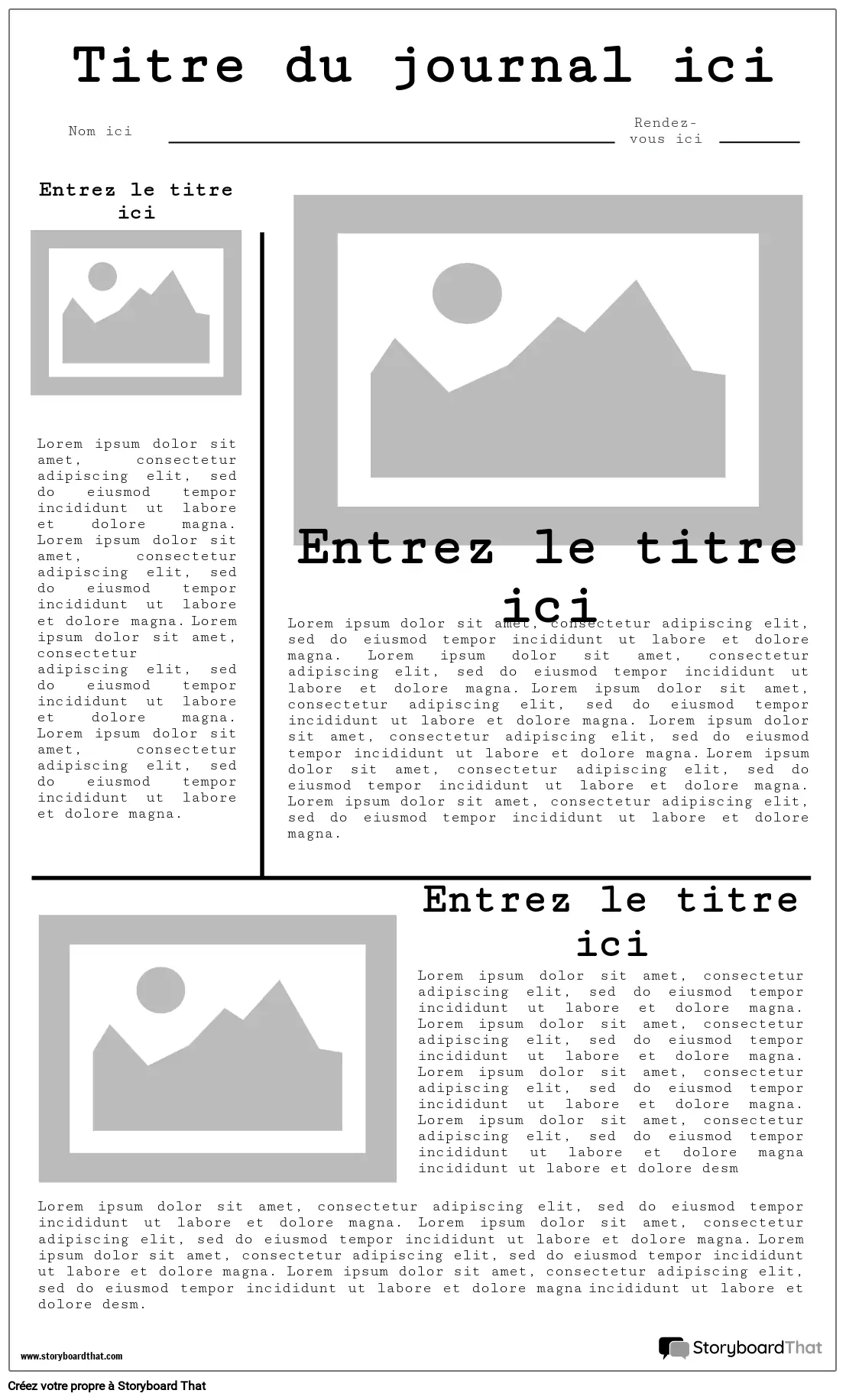 Nouveau Modèle de Journal de Création de Page 1 Nouveau Modèle de Journal de Création de Page 1