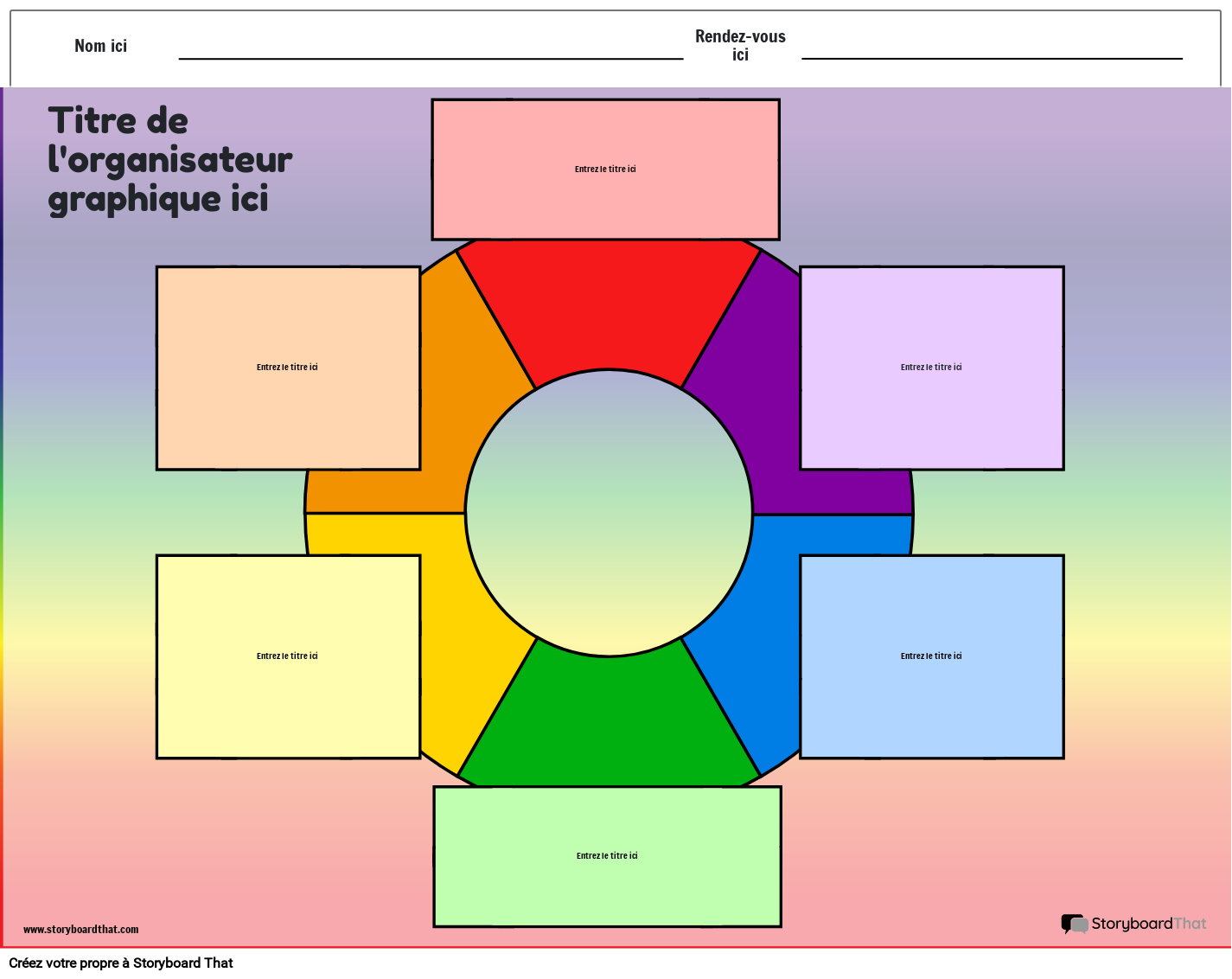 Nouvelle Page de Création Organisateur Graphique Général 1