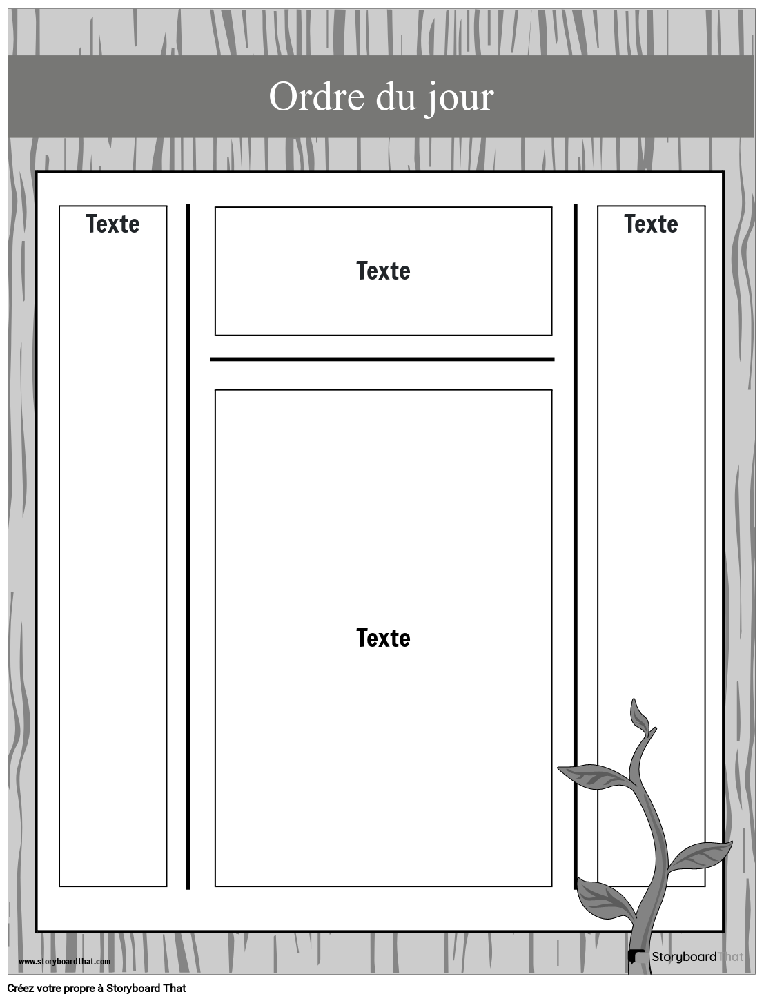 Ordre du Jour 4 Storyboard por fr-examples